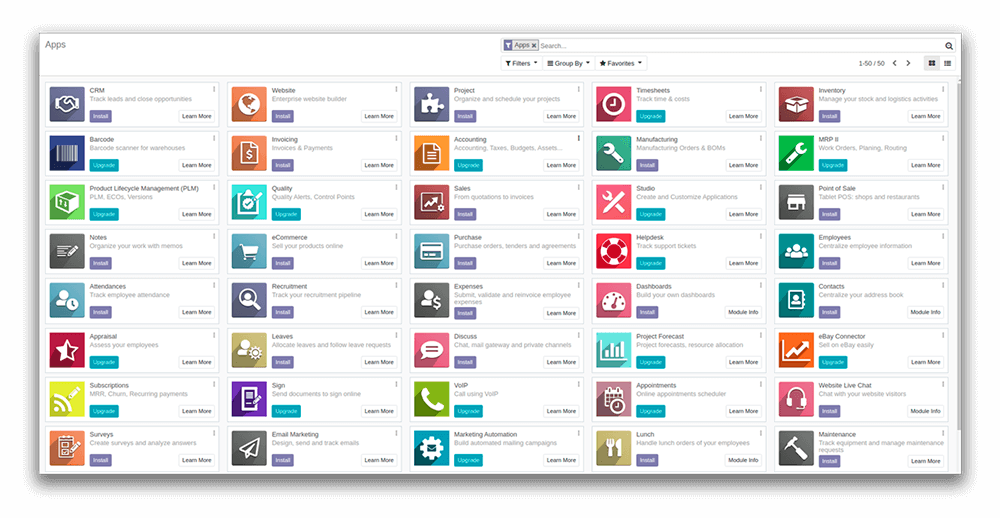 Odoo Cloud ERP and CRM - Develoop Software Odoo Cloud ERP and CRM - Develoop Software